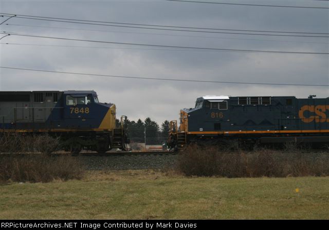 CSX 7848 meets 816